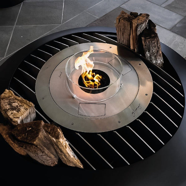 GlammFire Mime 59-Inch Wood Burning Fire Pit - Patio Fever