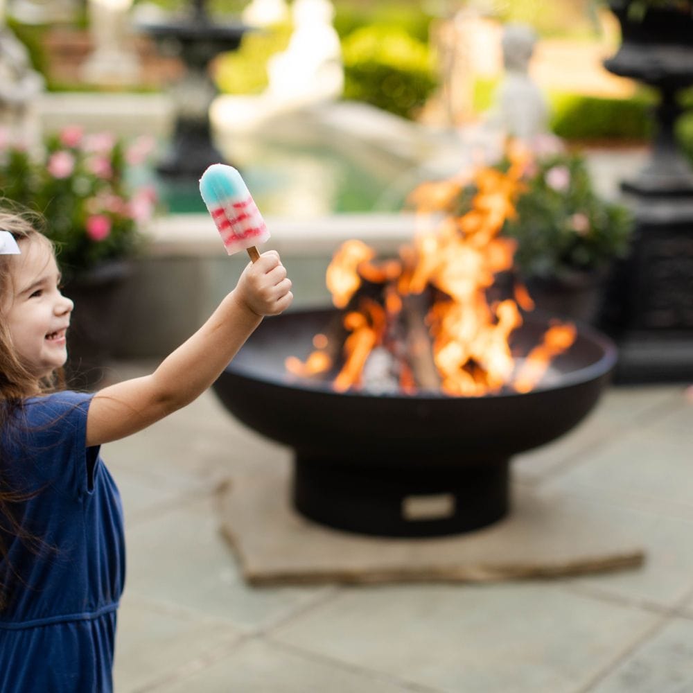 Seasons Fire Pits Elliptical Steel Fire Pit - Patio Fever