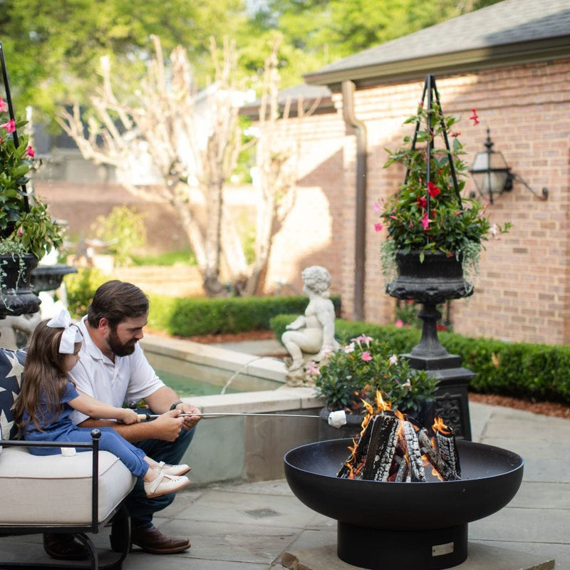 Seasons Fire Pits Elliptical Steel Fire Pit - Patio Fever