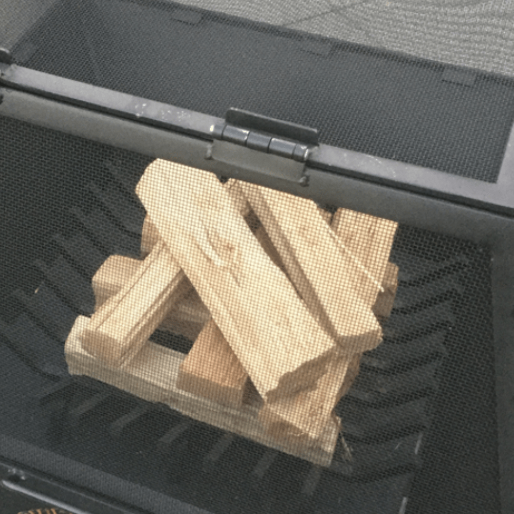 Modern Blaze Rectangular Steel Fire Pit with Grate - Patio Fever