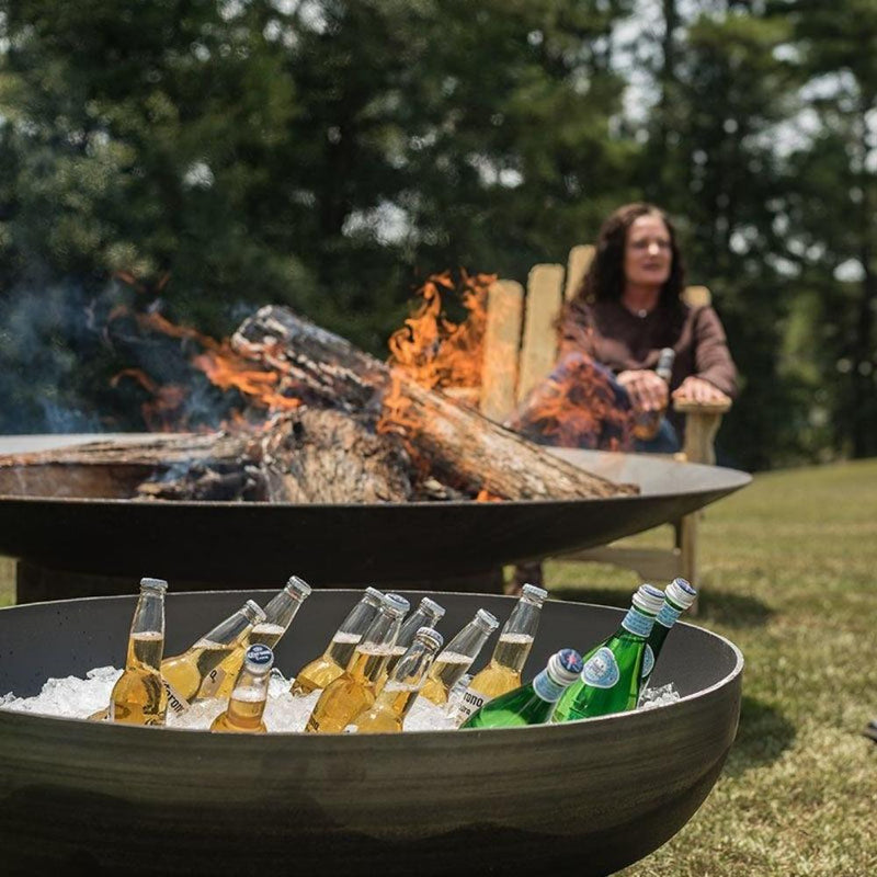 Seasons Fire Pits Elliptical Steel Fire Pit - Patio Fever