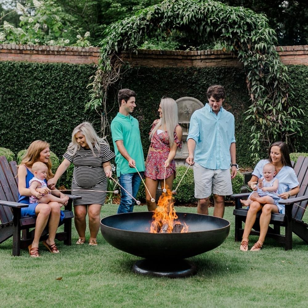 Seasons Fire Pits Vulcan Round Fire Pit - Patio Fever