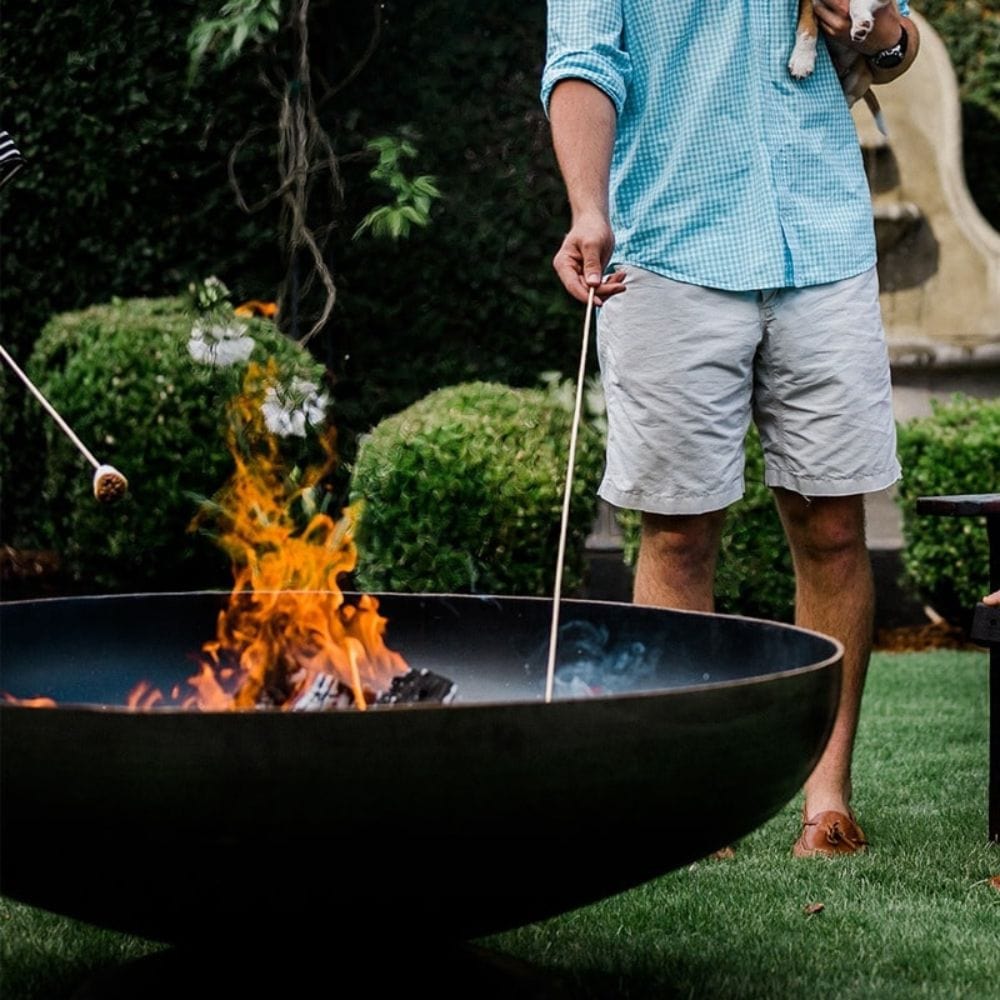 Seasons Fire Pits Vulcan Round Fire Pit - Patio Fever
